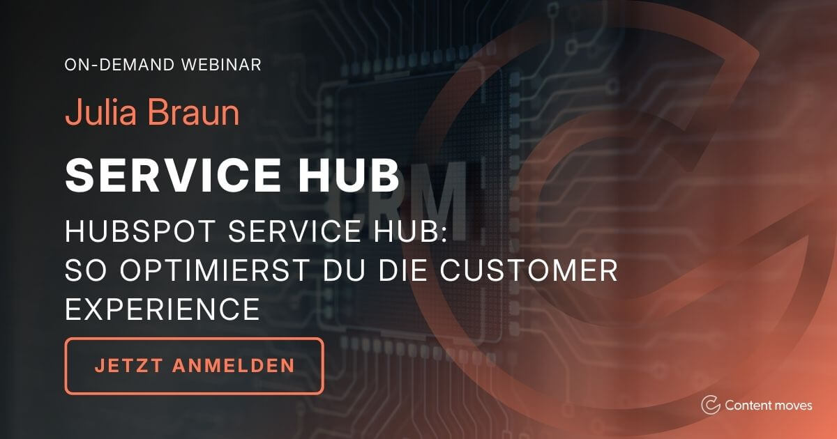 Service Hub - Content moves